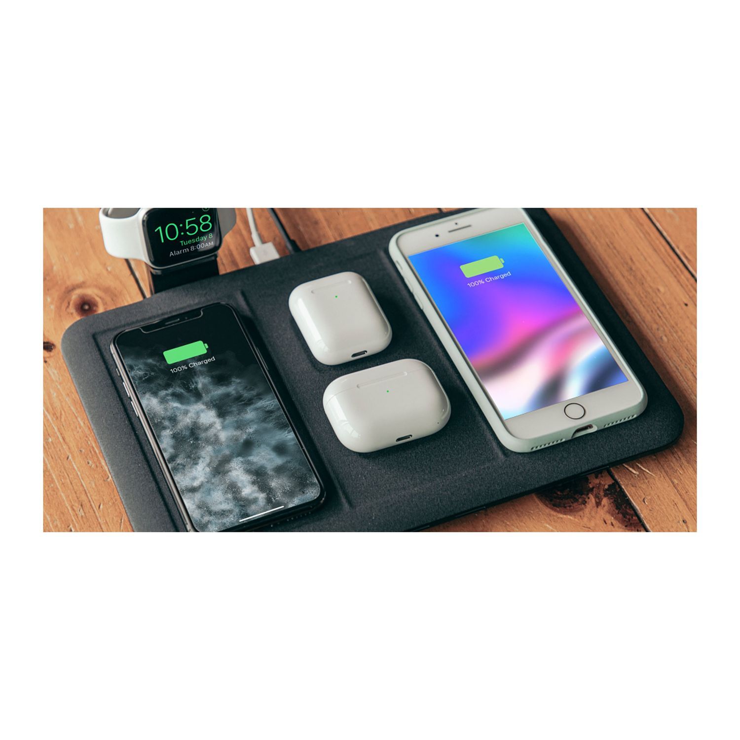 Custom mophie® 4 in 1 Wireless Charging Mat - Coastal Reign
