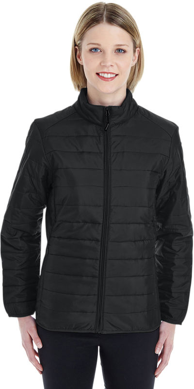 Custom Core 365 Ladies' Prevail Packable Puffer Jacket - Coastal Reign