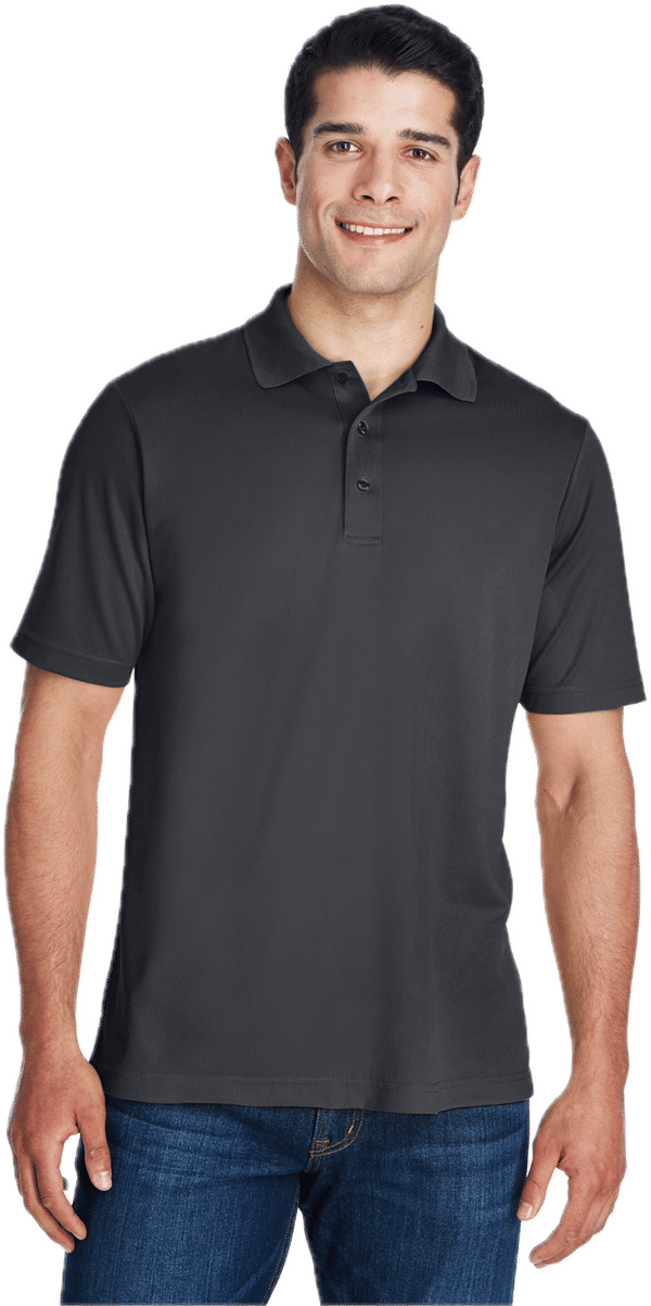 Custom Core 365 Men's Origin Performance Piqué Polo - Coastal Reign