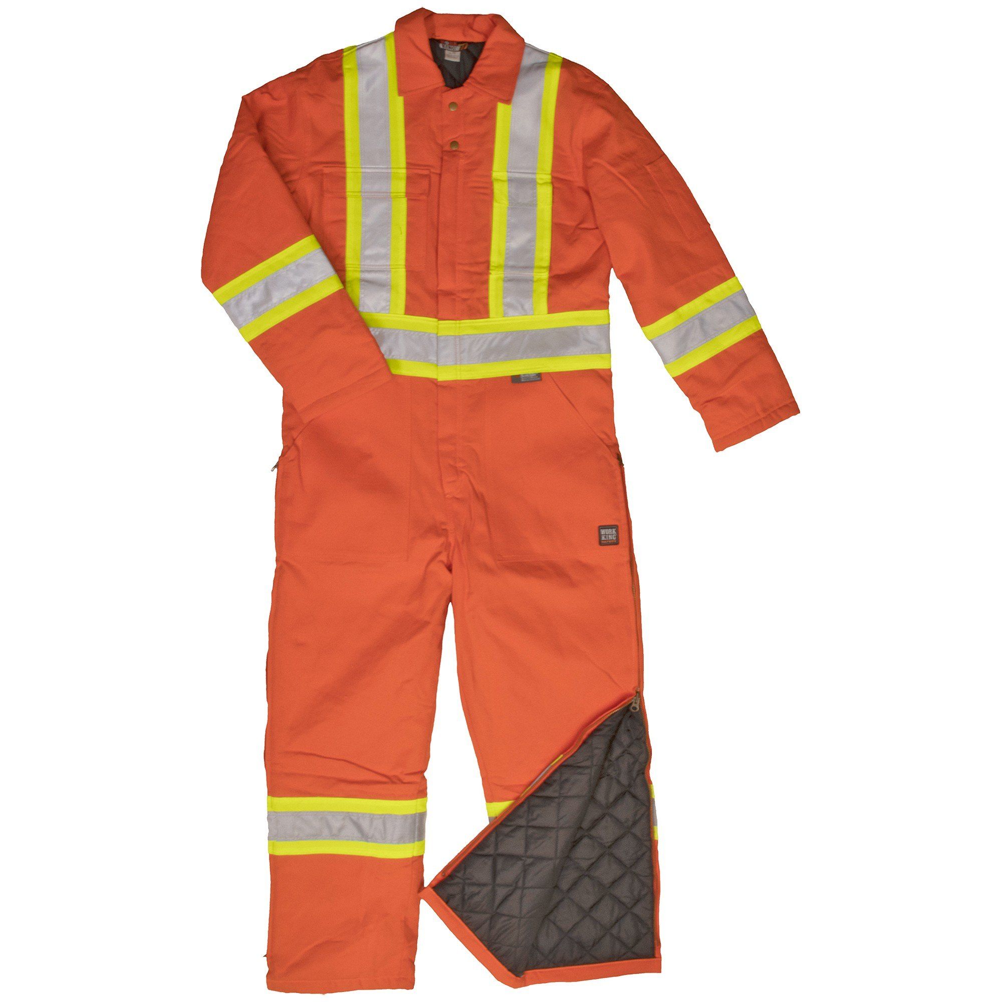 Custom Tough Duck Cotton Duck Insulated Safety Coverall - Coastal Reign