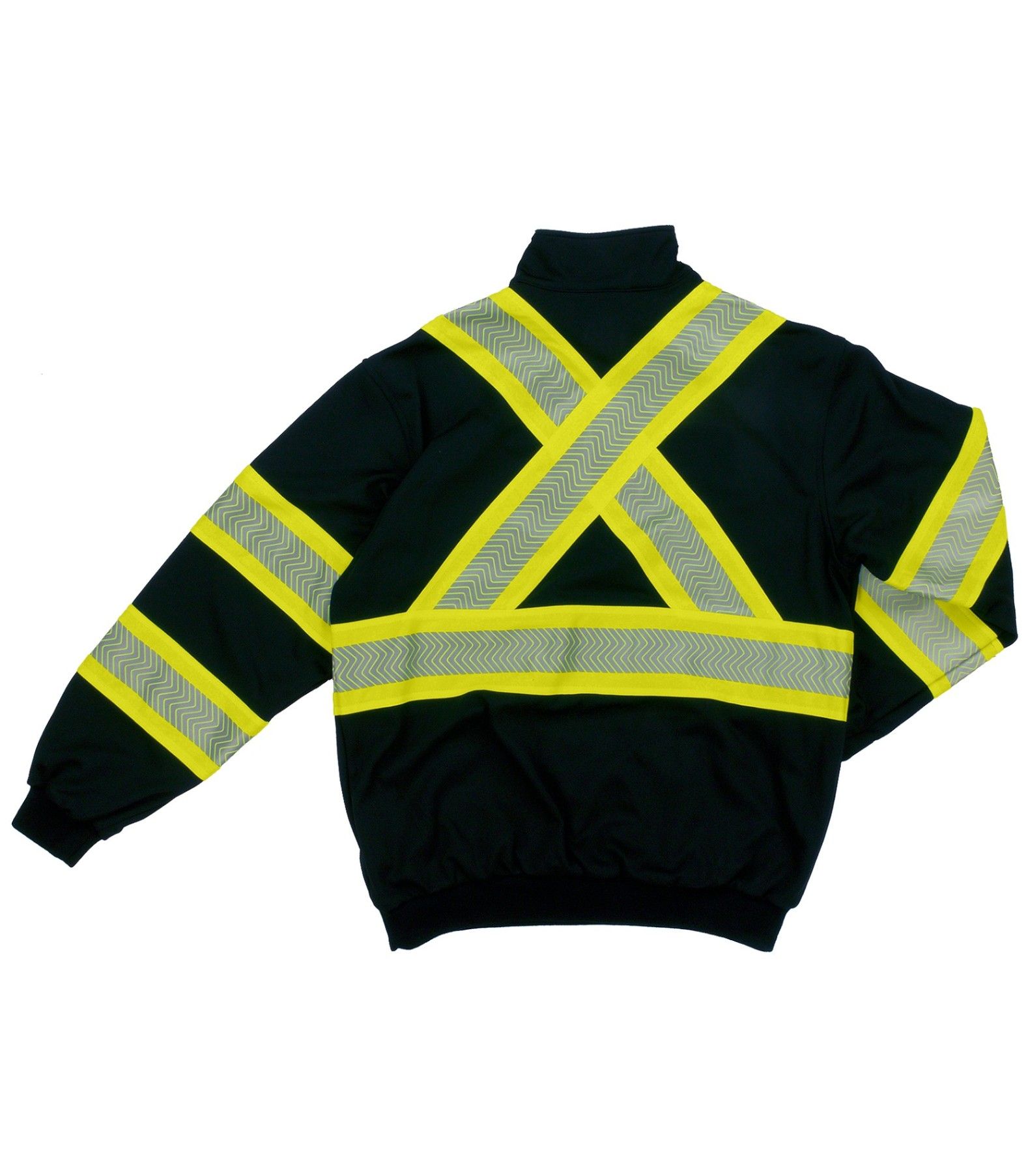 Custom Tough Duck Safety Quarter Zip Pullover - Coastal Reign