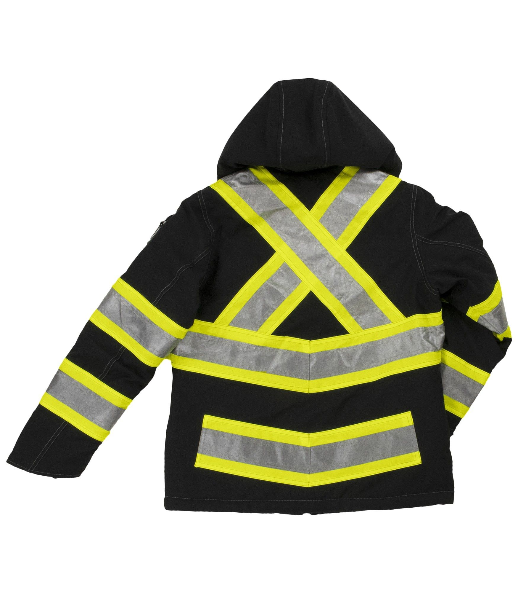 Custom Tough Duck Flex Insulated Safety Womens Jacket - Coastal Reign