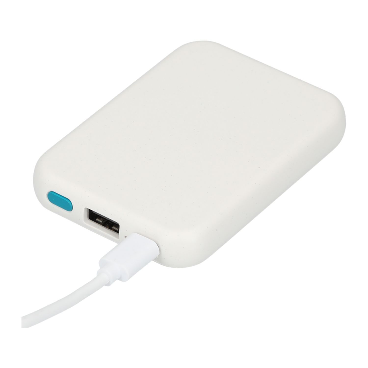 Custom Recycled ABS 3000 mAh Wireless Power Bank - Coastal Reign