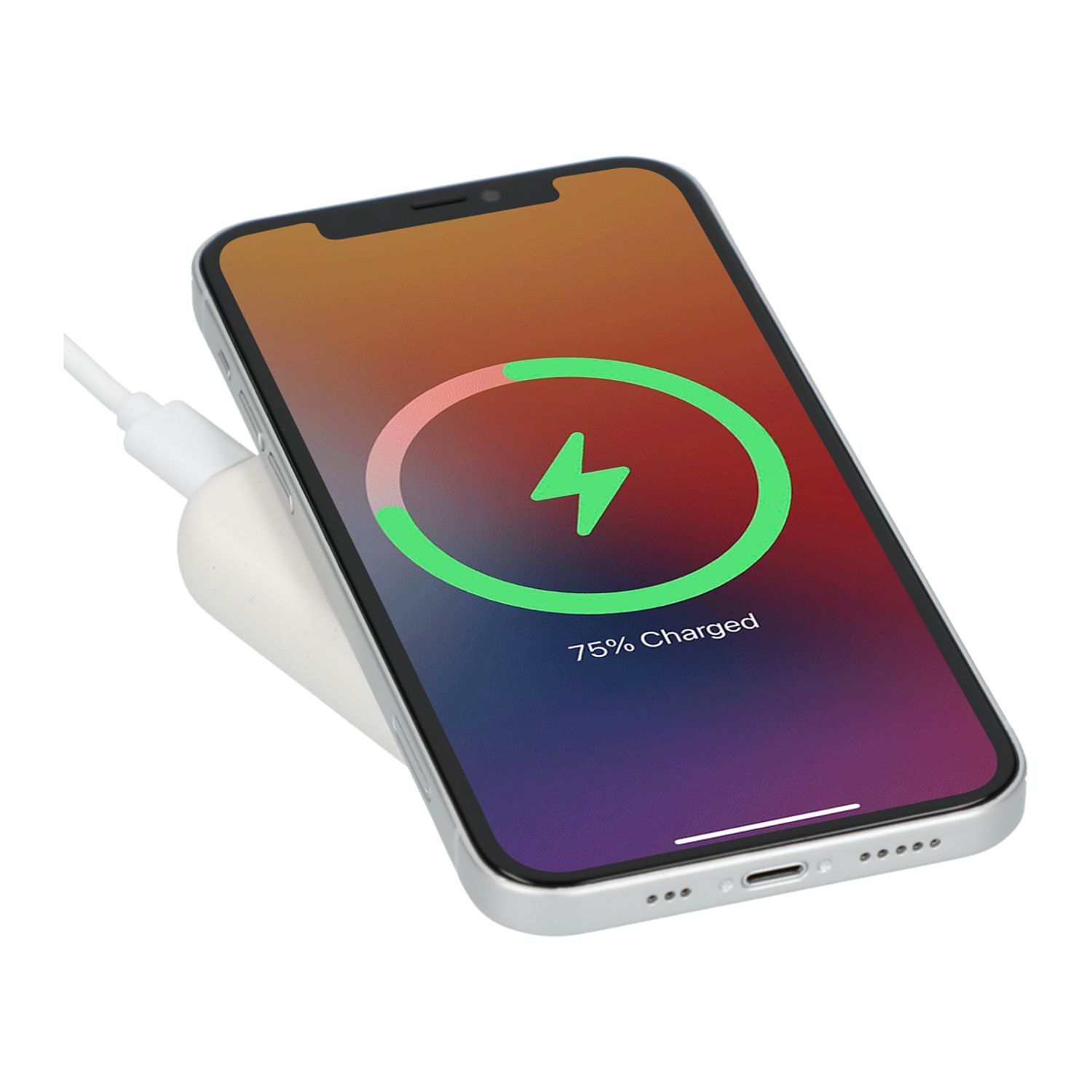 Custom Recycled ABS 3000 mAh Wireless Power Bank - Coastal Reign