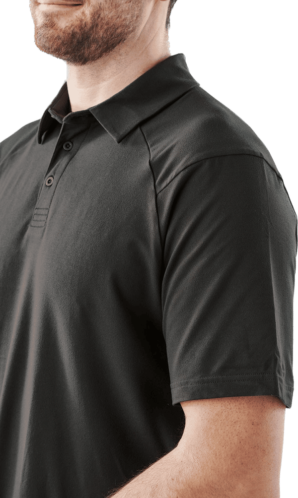 Custom Stormtech Men's Camino Performance Short Sleeve Polo - Coastal Reign