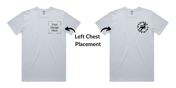 A Guide to Logo Placement on Shirt | Coastal Reign